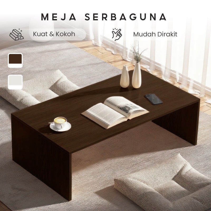 Jual Meja Belajar Lesehan Meja Belajar Kayu Meja Lantai Serbaguna Meja ...