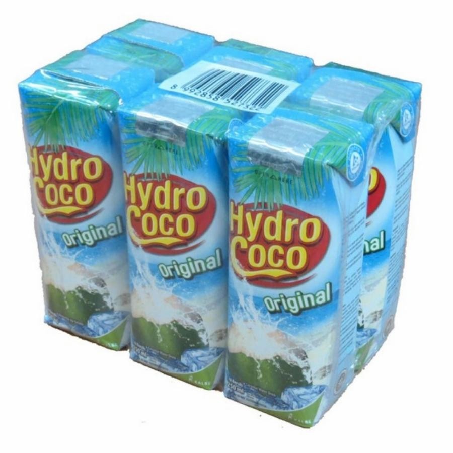 Jual Hydro Coco Air Kelapa Original Coconut 250ml Pack ( 6x250ml ...