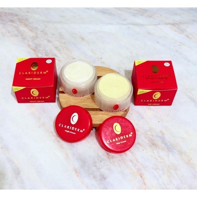 Jual CREAM CLARIDERM ORIGINAL DAY//NIGHT | Shopee Indonesia