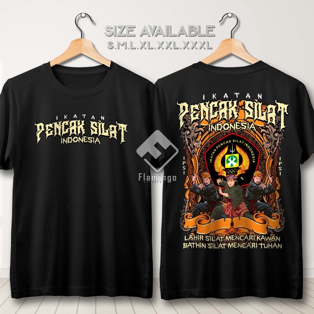 Jual Kaos IPSI Ikatan Pencak Silat Indonesia Lahir Mencari Kawan Baju ...