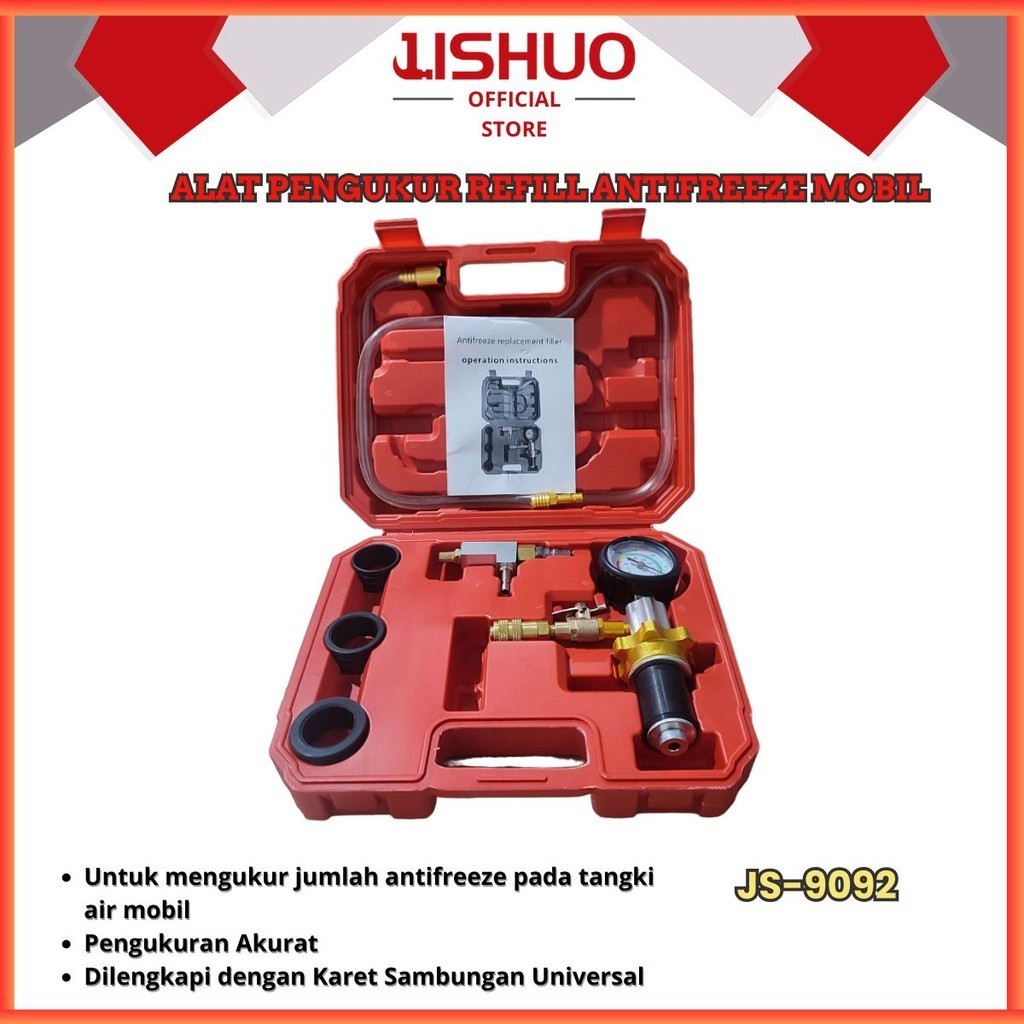 Jual ALAT PENGGANTI ANTI BEKU TANGKI AIR MOBIL / SET ALAT UJI KEBOCORAN ...