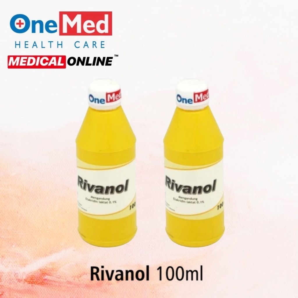 Jual ONEMED RIVANOL 100ML CAIRAN ANTISEPTIK LUKA MEDICAL ONLINE ...