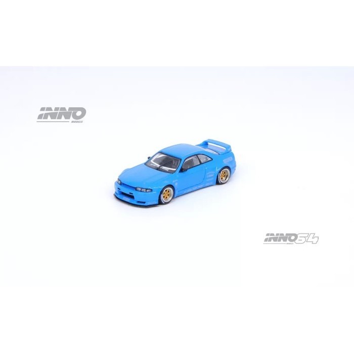 Jual INNO64 NISSAN SKYLINE GTR R33 PANDEM ROCKET BUNNY BLUE INNO 64 ...