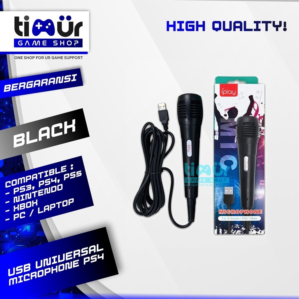 Jual Microphone Mic Pro USB Universal PS3 PS4 PS5 Xbox One Series ...