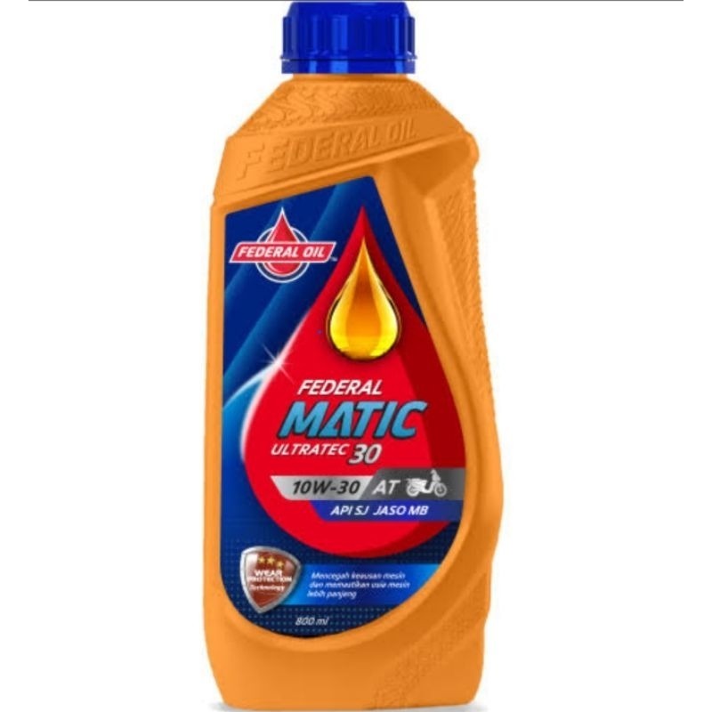 Jual Oli FEDRAL ULTRATECH MATIC ORANGE 0,8ML / FEDRAL OREN | Shopee ...