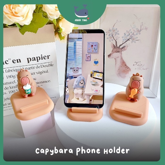 Jual MAMA SING Capybara Series - Phone Stand Capybara Lucu Unik Holder ...