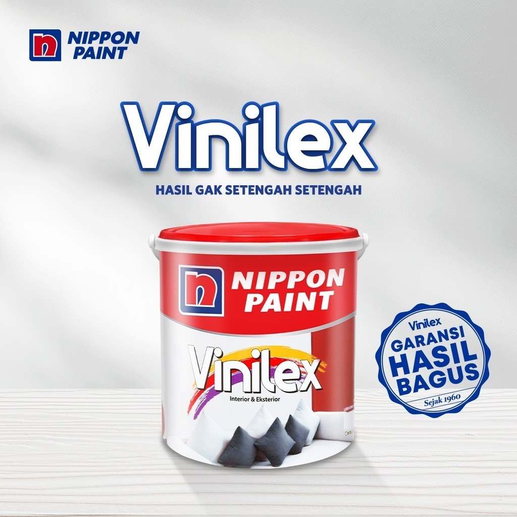 Jual Nippon Vinilex (Tinting) Cat Tembok Nippon Paint - Daisy White ...