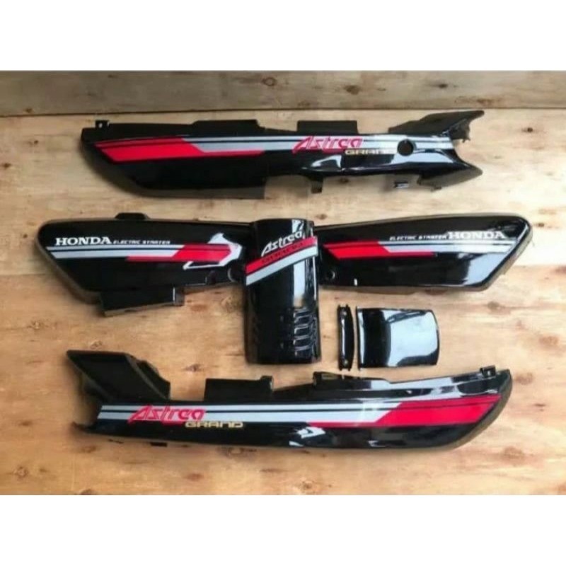 Jual body samping set box aki + panel depan Honda Astrea grand sabit ...