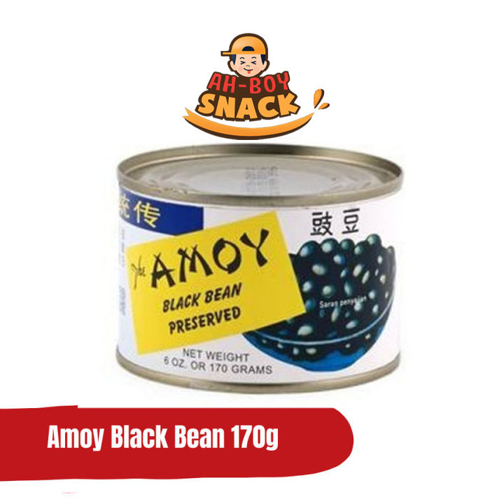 Jual KACANG HITAM ASIN AMOY TAUSI TAUSA 170 GRAM - KACANG HITAM KALENG ...
