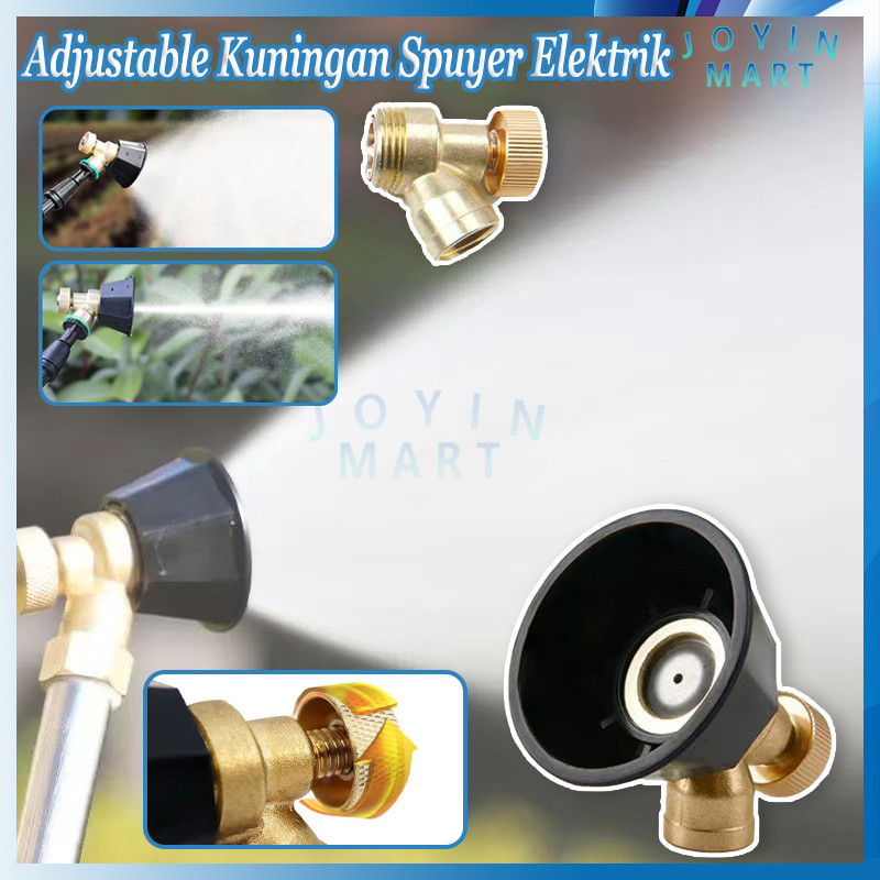 Jual Spuyer Ujung Semprotan Elektrik Kuningan/Adjustable Kuningan ...