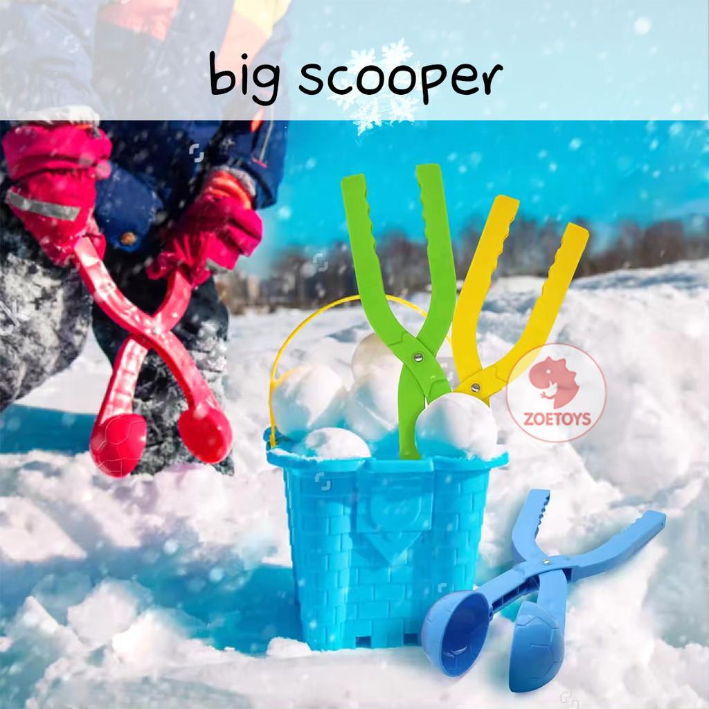 Jual Zoetoys Big Scooper | Snowball Marker | Mainan Cetakan Pasir Salju ...
