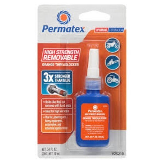 Jual PERMATEX High Strength Removable Orange Threadlocker - 10ml ...