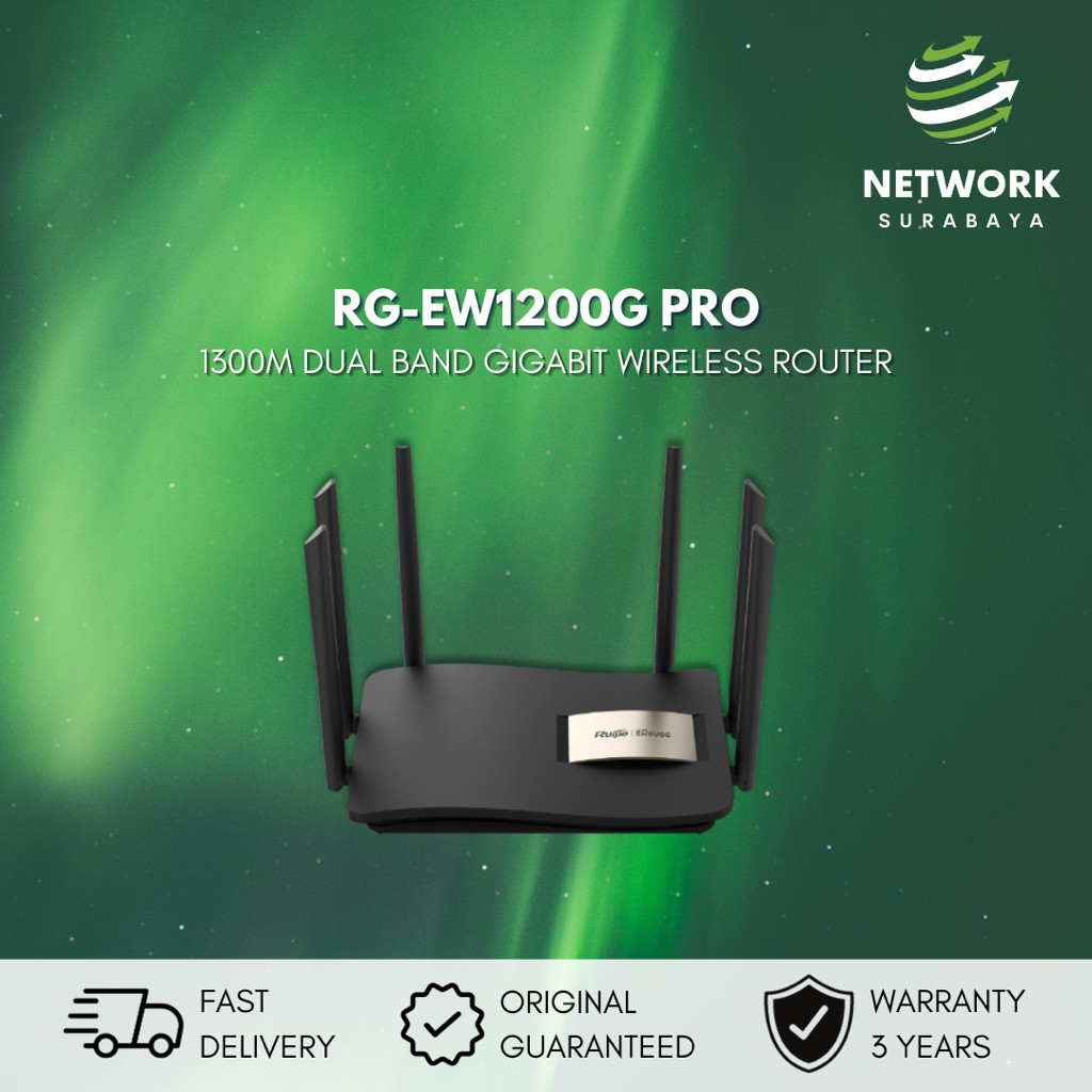 Jual RUIJIE REYEE RG-EW1200G PRO MESH WIFI-5 ROUTER | Shopee Indonesia
