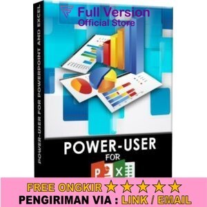 Jual Power-user Premium 1.6 Pro Plugin + Template Design PPT Excel Word Add in Windows Power ...