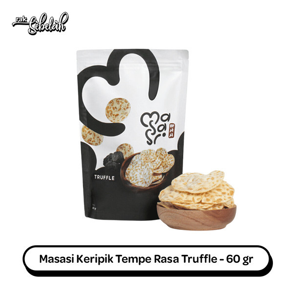 Jual Masasi Keripik Tempe Rasa Truffle 60g - Tempeh Chips | Camilan ...