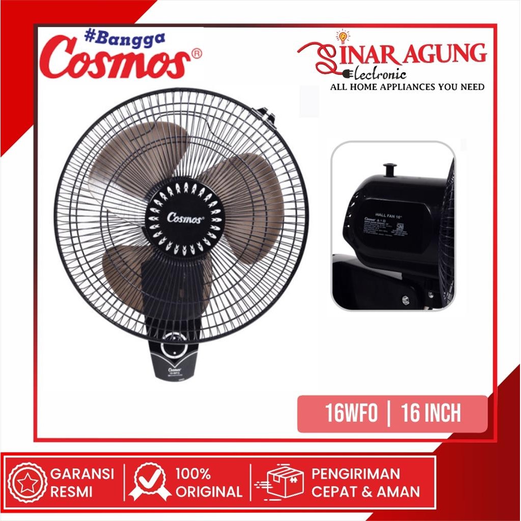 Jual COSMOS FAN16WFO / FAN-16WFO KIPAS ANGIN DINDING - GARANSI RESMI ...