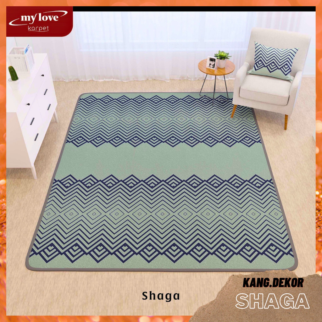 Jual Karpet My Love Motif Shaga 150x190 Carpet Tebal Premium Jumbo ...