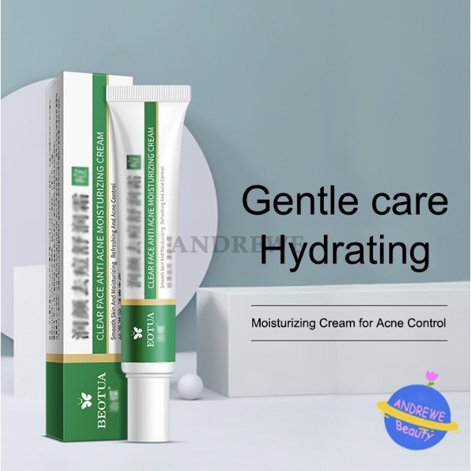 Jual BEOTUA Clear Face Anti Acne Moisturizing Cream 20gr Krim Wajah ...
