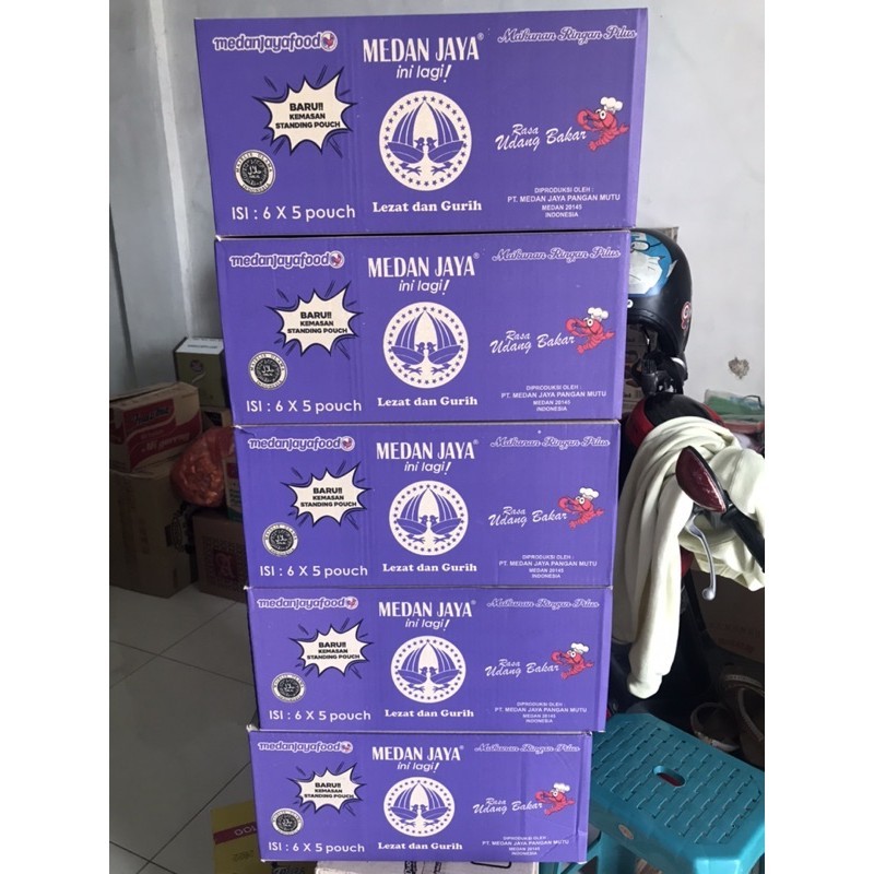 Jual MEDAN JAYA 1 DUS ISI 30 BUNGKUS @35GRAM SNACK MEDAN | Shopee Indonesia