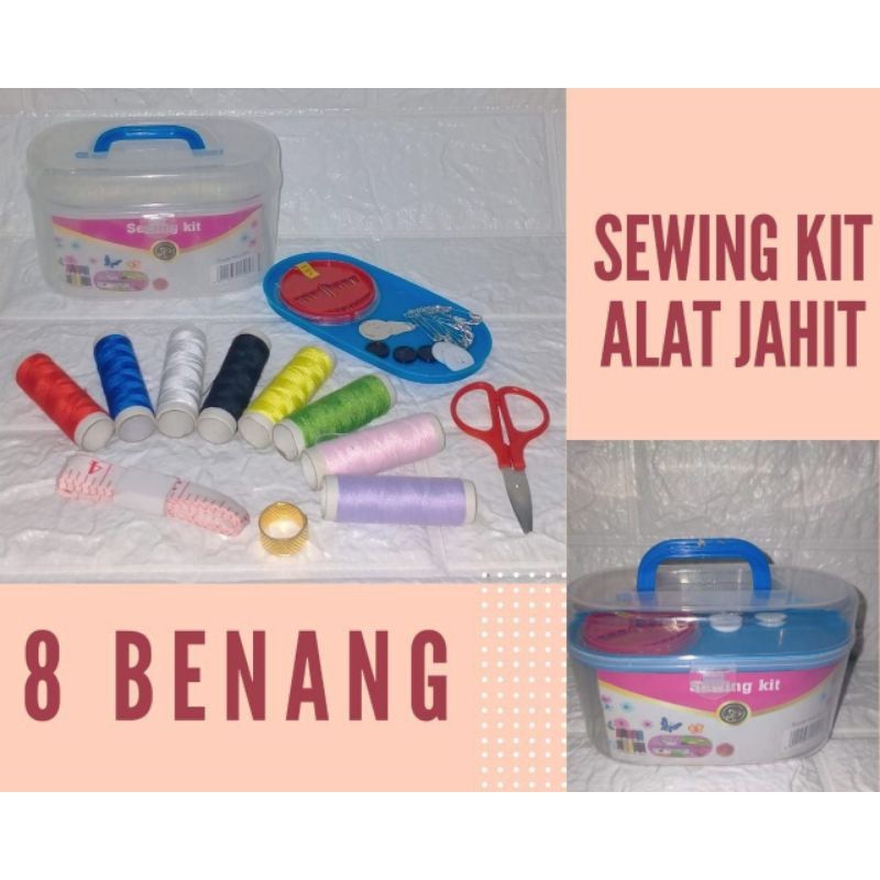 Jual Alat SEWING KIT Set/Alat Jahit Set/Benang Jahit/Jarum Jahit/Sewing ...
