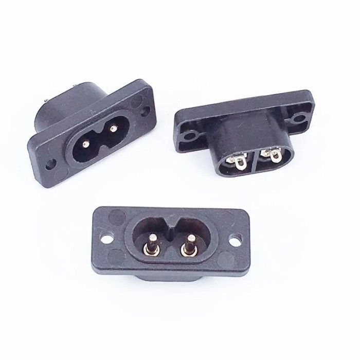 Jual RONIX Power Soket Colokan Peralatan Listrik AC 220V 2.5A Jack angka 8 | Shopee Indonesia