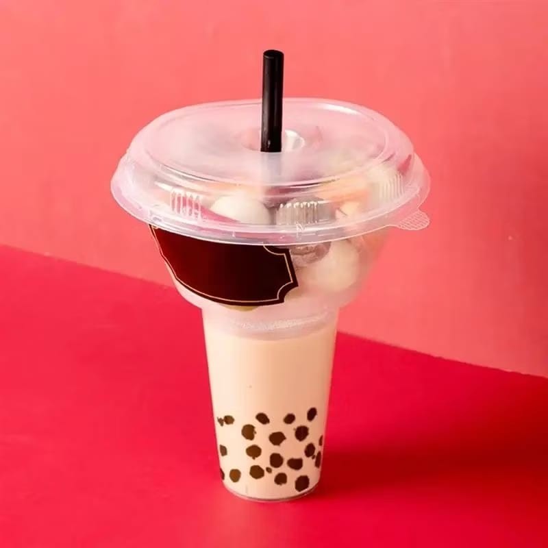 Jual Cup Snack Tray 2in1 Thinwall Gelas + Mangkok | Shopee Indonesia