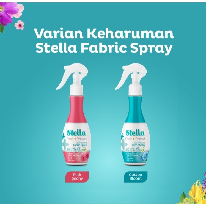 Jual Stella Fabric Spray Fresh + Protect Disinfectant Fabric Spray ...