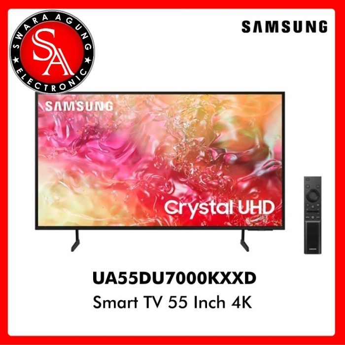 Jual Led UHD 4K Smart TV 55 Inch Samsung Type : 55DU7000 - Crystal UHD (MEDAN) | Shopee Indonesia