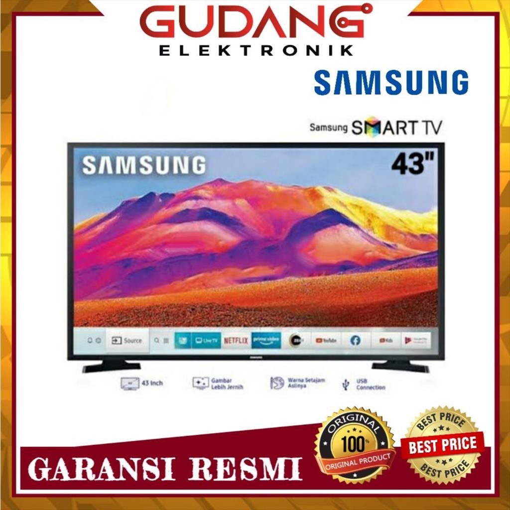 Jual LED 43 INCH SAMSUNG 43T6500 SMART TV SAMSUNG 43 T 6500 FHD SMART ...
