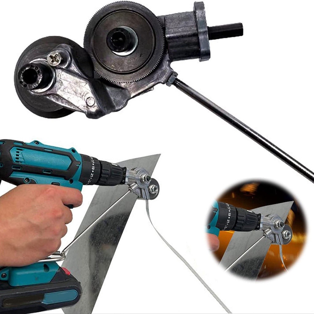 Jual Electric Drill Plate Cutter Metal Sheet Cutter Cutting Tool ...