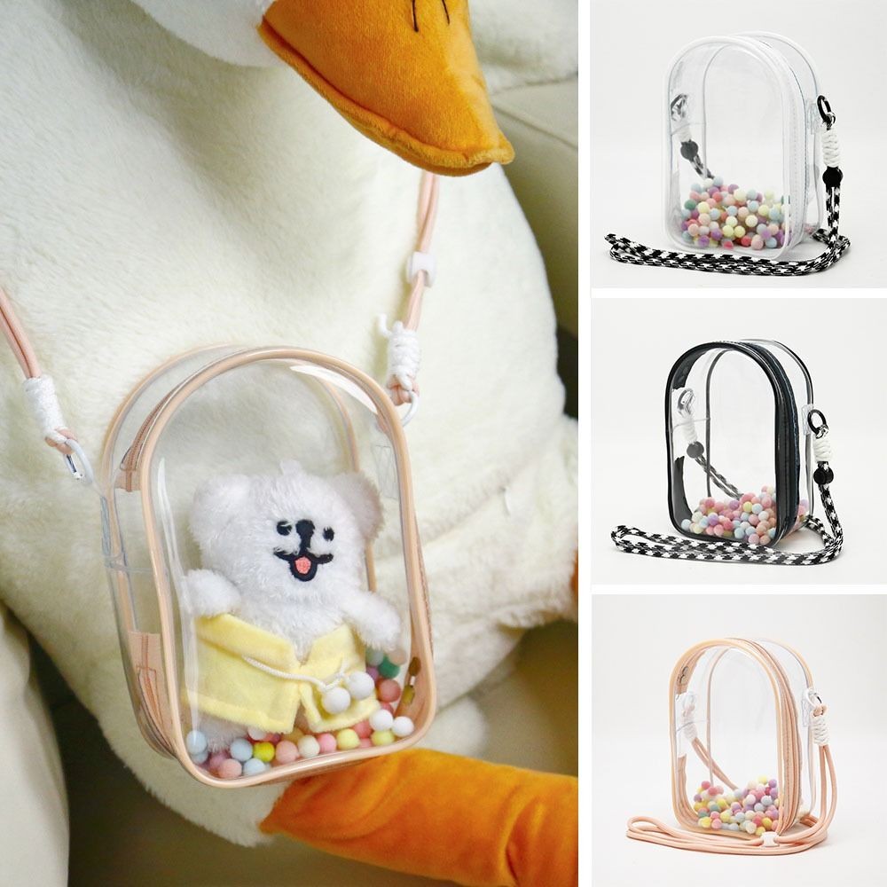 Jual New Multifunctional Labubu Doll Bag Portable with Shoulder Strap ...