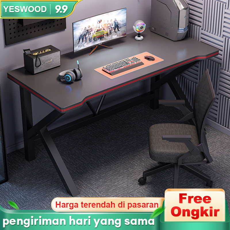 Jual TUK Meja Gaming Meja Komputer Meja Kerja Meja Kompute Rserat ...