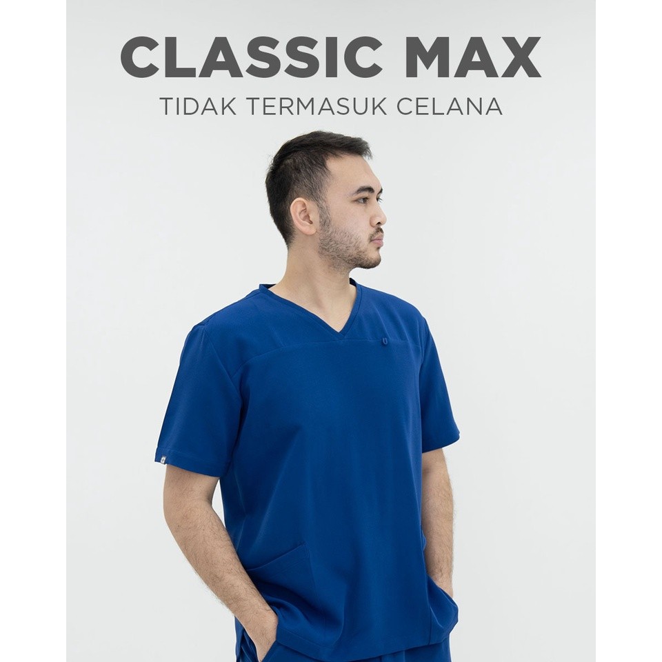 Jual (SHORT) SCRB - Baju Scrub / Medical Scrubs / Baju Jaga - Classic ...