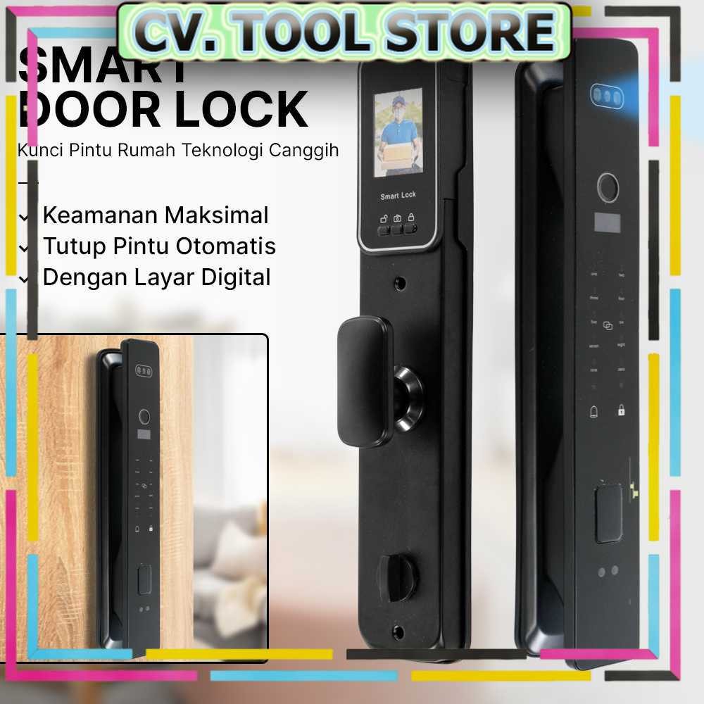 Jual Tool Store - ALOY-X Smart Door Lock Face Recognition Fingerprint ...