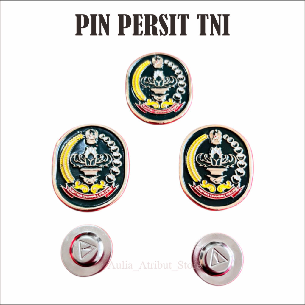 Jual Aulia_Atribut LENCANA PERSIT KCK TEBAL TIMBUL PAKAI MAGNET BAHAN LOGAM BERKUALITAS | Shopee ...
