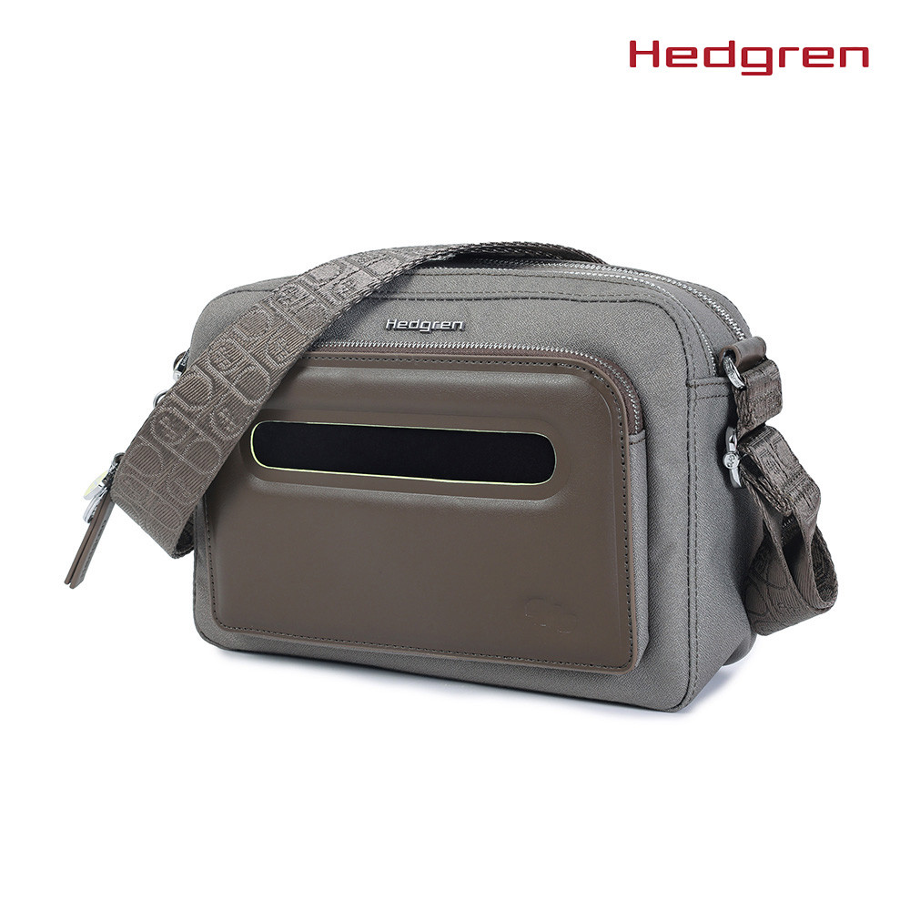 Jual Hedgren Espresso Medium Crossover + RFID M Bags Vintage Taupe ...