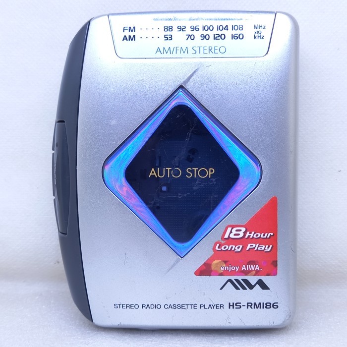 Jual walkman Aiwa HS-RM186 tape player kaset pita radio fm am mini portable | Shopee Indonesia