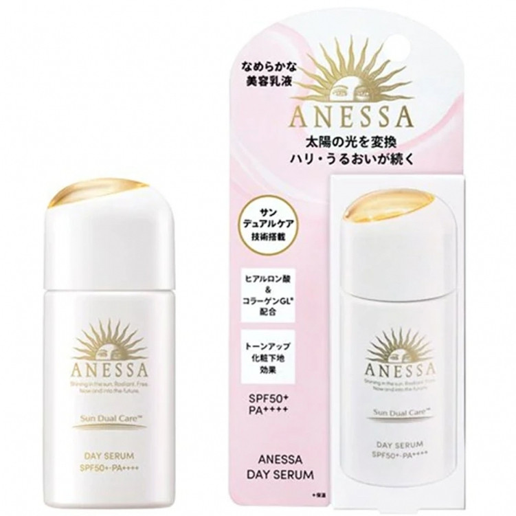 Jual ANESSA SUN DUAL CARE DAY SERUM SPF 50+ PA++++ 30 ML | Shopee Indonesia