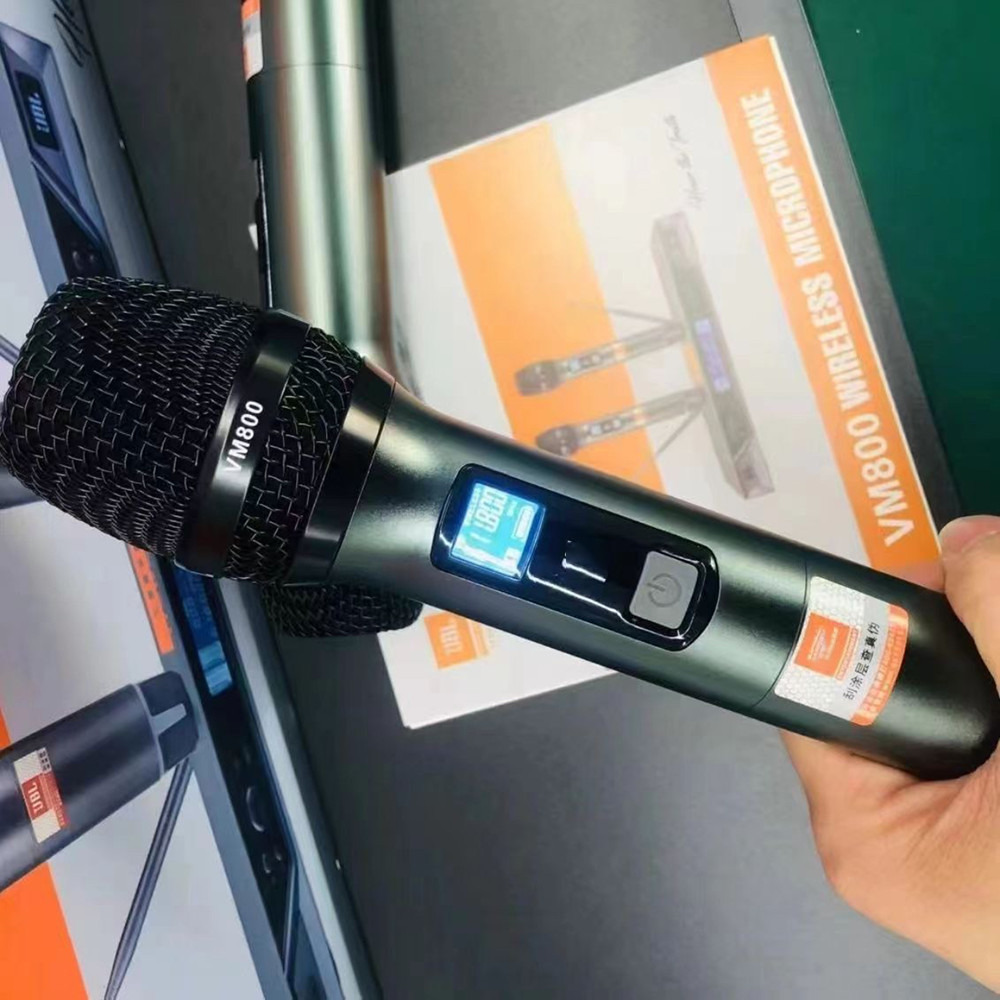 Jual For JBL original imported wireless microphone all metal one tow ...