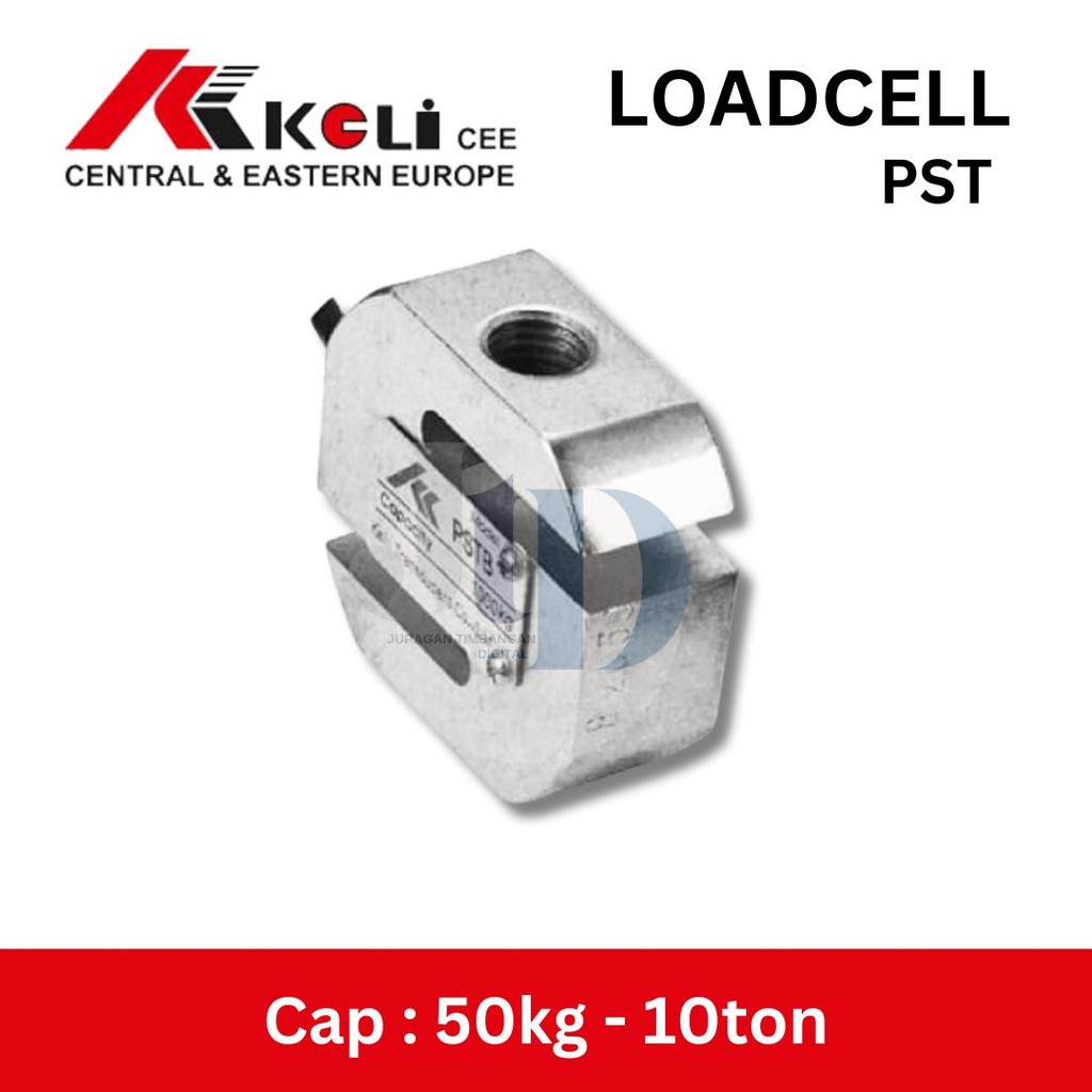 Jual Loadcell Keli PST Type S Cap 50KG - 10ton Load Cell Tarik Type S ...