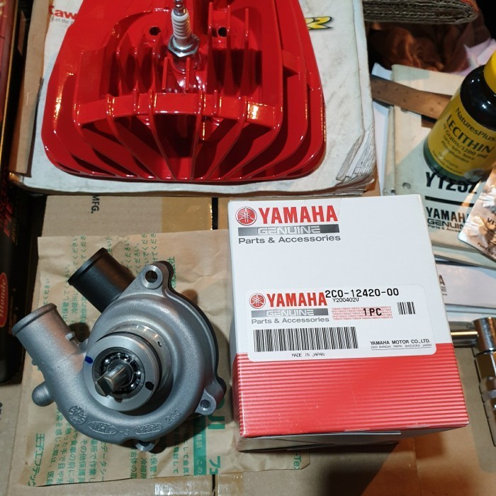 Jual Ready YZF R6 Water Pump Assy dan Busi dan coil Racing Original ...