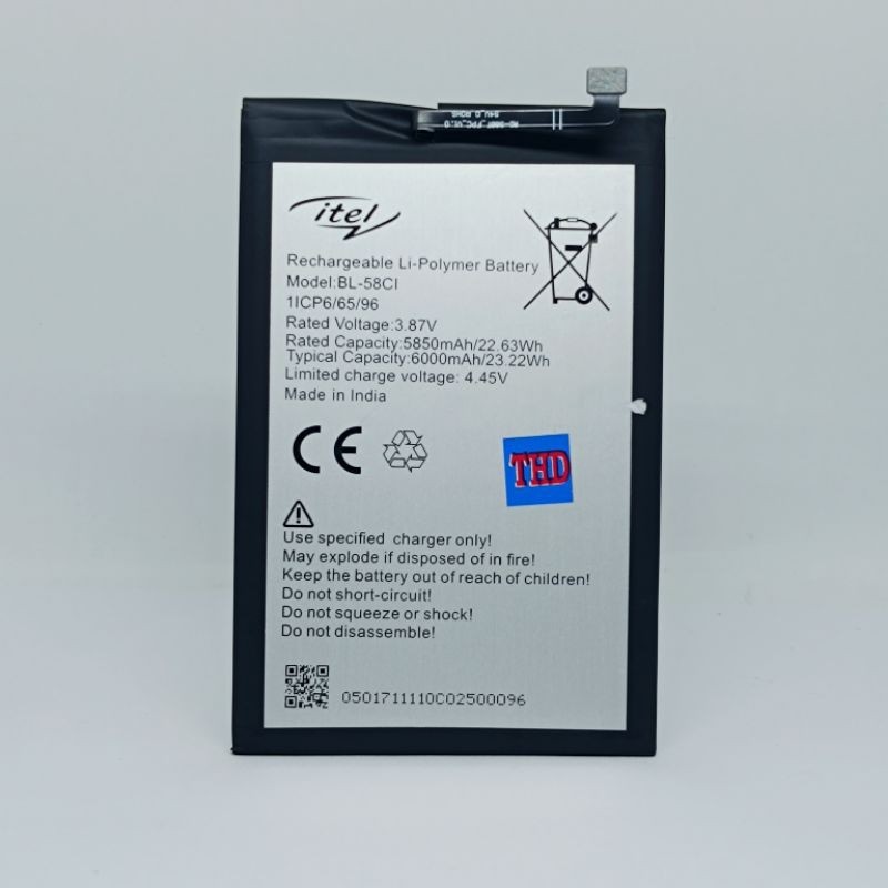 Jual BATERAI BATRE ITEL P40 4G P662L BL-58CI ORIGNAL 6000MAH | Shopee ...