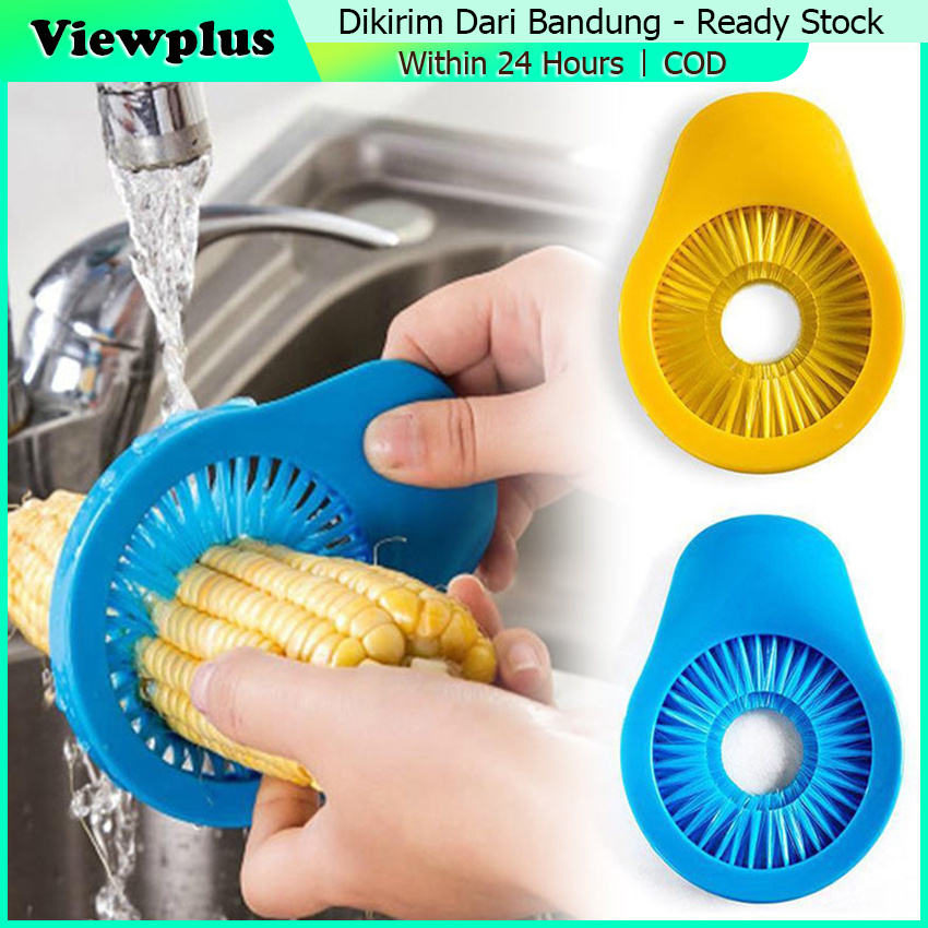 Jual Sikat Pembersih Sayuran Jagung Multifungsi Serbaguna /Sikat ...