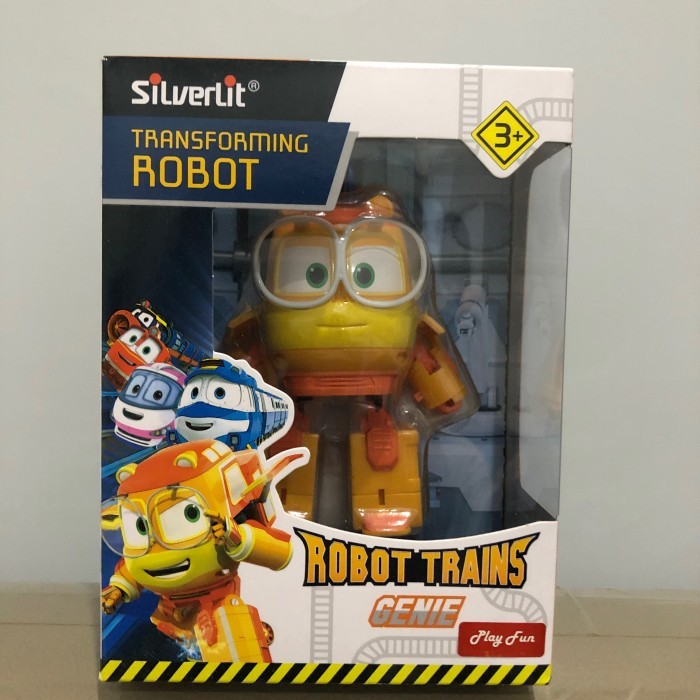 Jual NO99 Robot Trains Silverlit - Transforming Robot Genie (Original ...