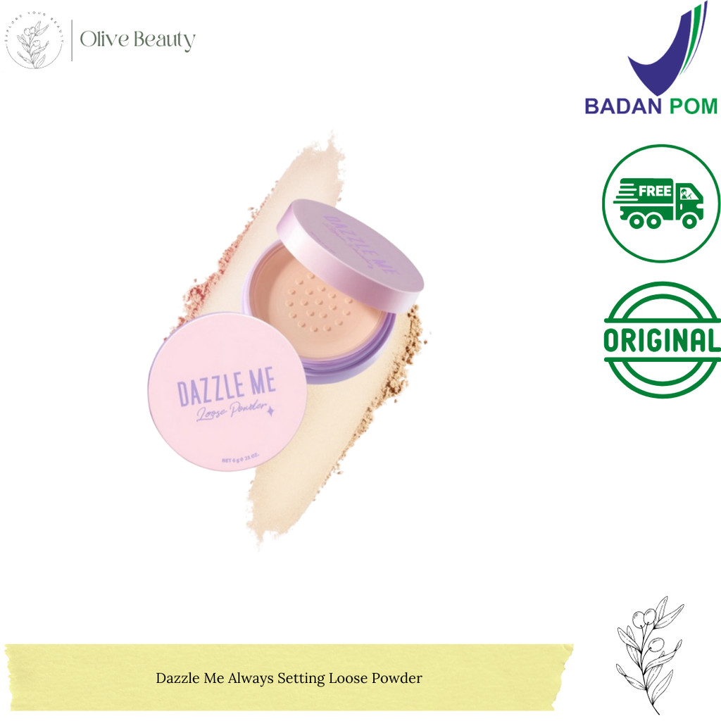 Jual Dazzle Me Always Setting Loose Powder | Shopee Indonesia