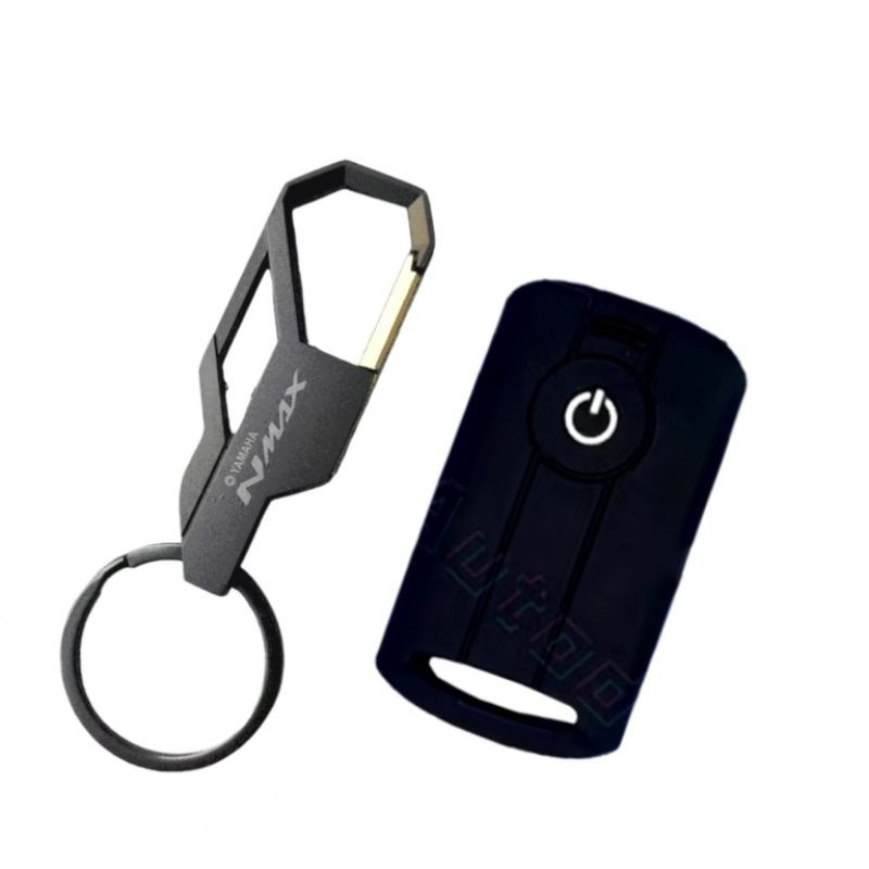 Jual Paket Gantungan Kunci Nmax Turbo Dan Cover Silikon Remot New Nmax ...