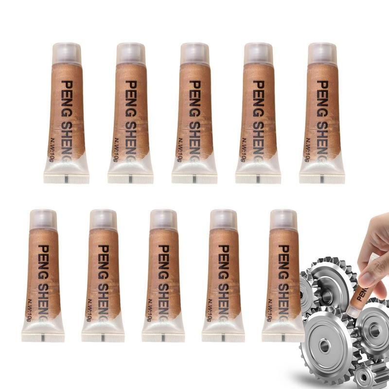 Jual Lubricant 10 Pcs High Temperature Brake Grease Fast-acting Copper ...