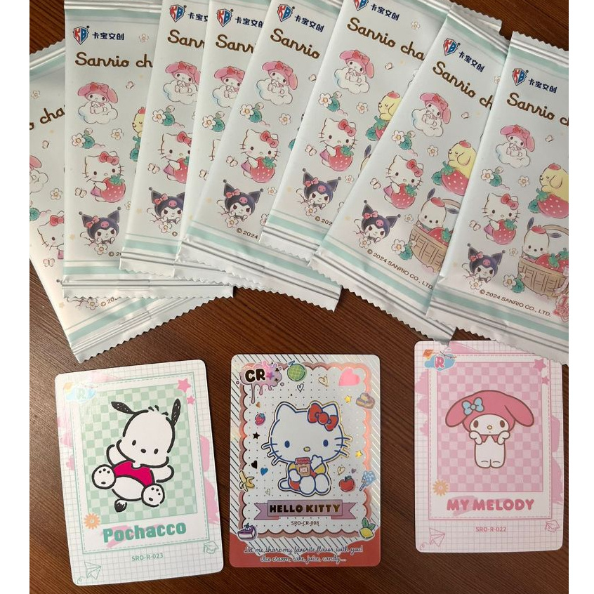 Jual Sanrio Kartu Original Trading Card Sanrio Real License (1 saset ...