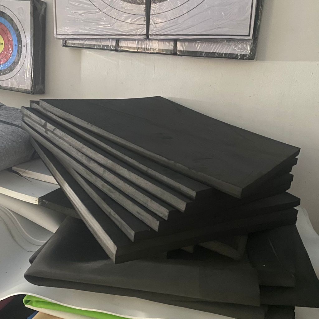 Jual PROMO Bantalan panahan Spon Target panah jumbo 1mtr X 1mtr tebal ...