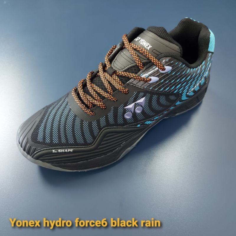 Jual Sepatu badminton yonex hydro force 6 black rainbow | Shopee Indonesia